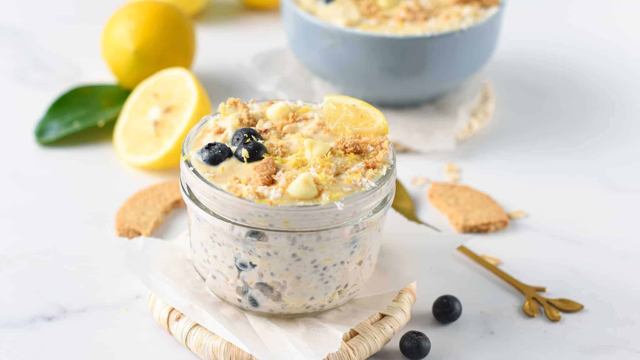 Lemon Overnight Oats - Ultra Nutrition